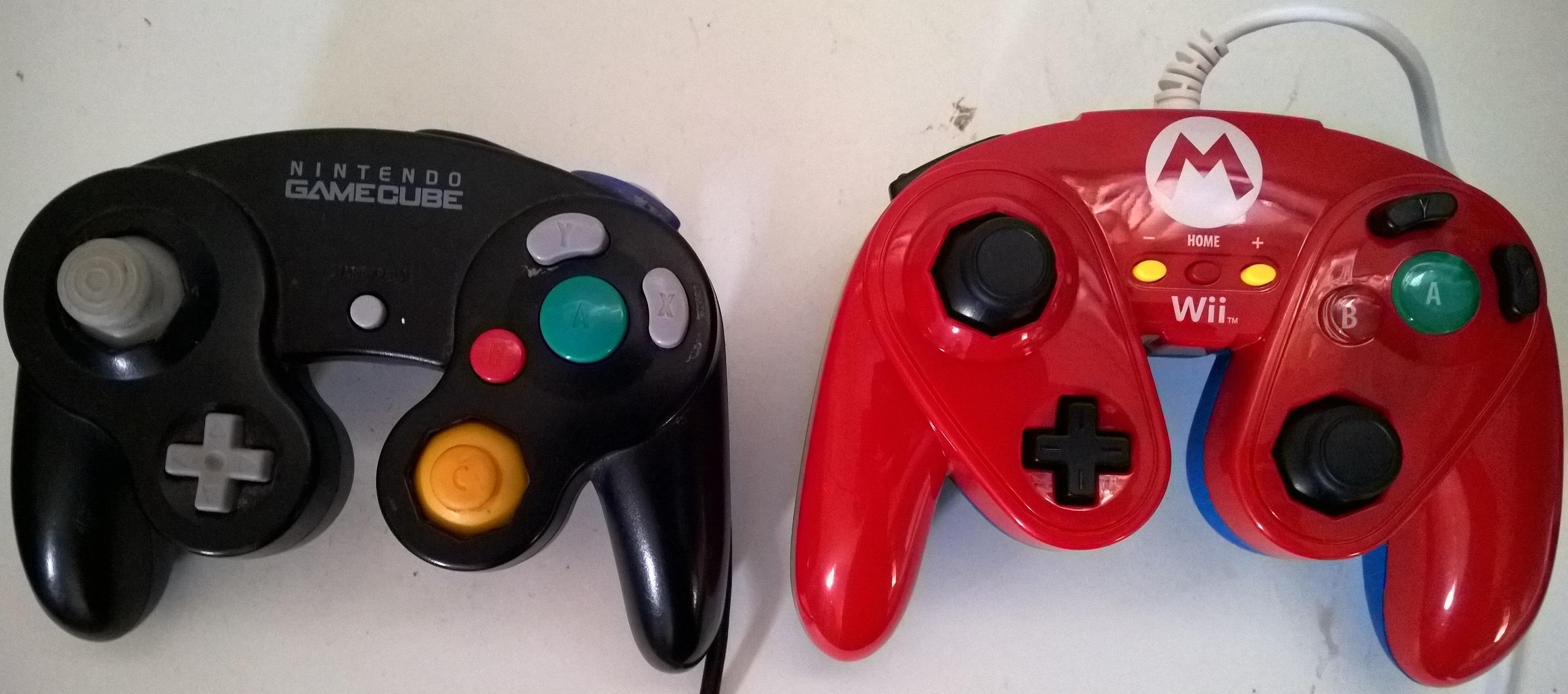 Comparing the GameCube Controller to the Wired Fight Pad. | Super Smash ...