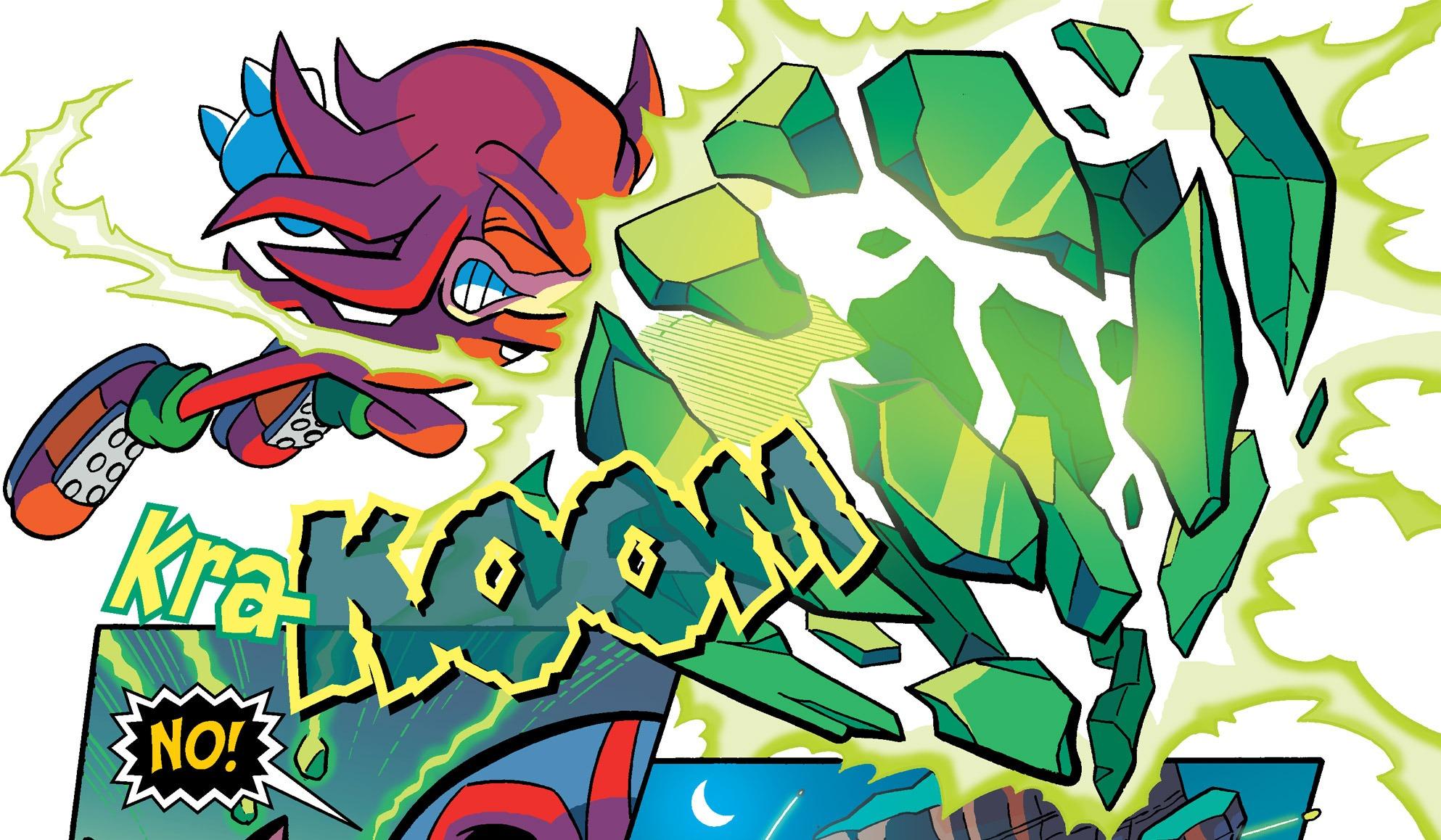Once again, the Master Emerald is broken | Archie Sonic Comics | Know ...