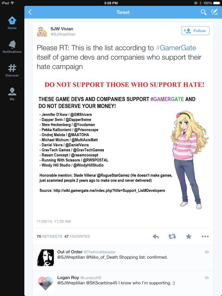 Early Christmas Shopping List | GamerGate | Know Your Meme