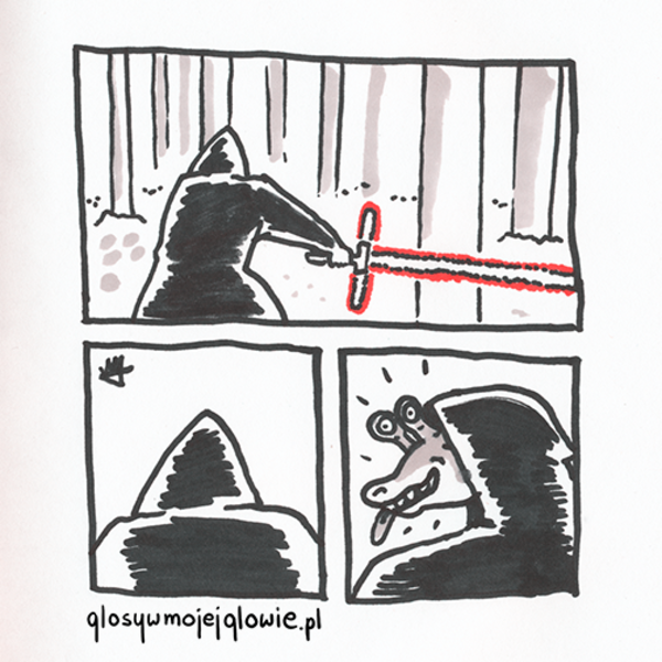 The awakening, have you felt it? | Crossguard Lightsaber | Know Your Meme