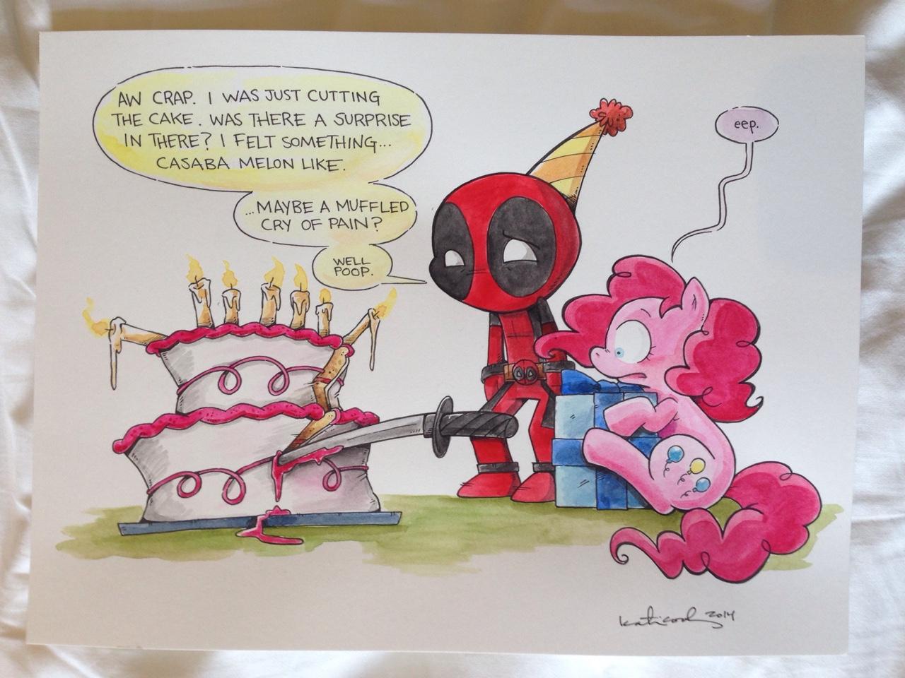 Surprise Failure by Katie Cook | Deadpool / Wade Wilson | Know Your Meme