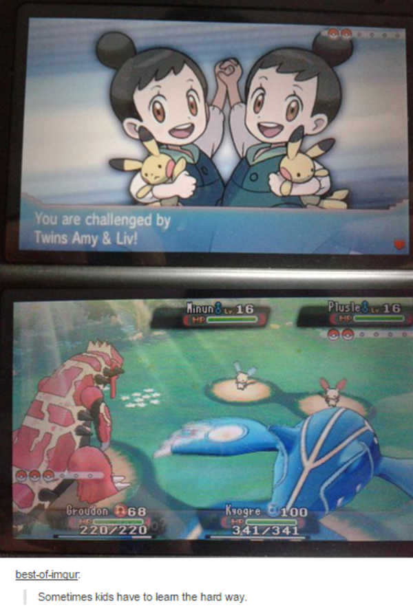 Sometimes kids have to learn the hard way | Pokémon | Know Your Meme