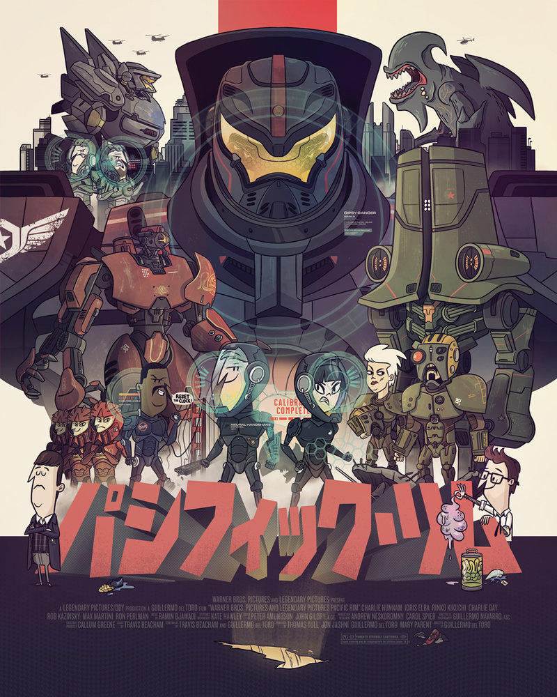 Pacific Rim Print by TheBeastIsBack | Pacific Rim | Know Your Meme