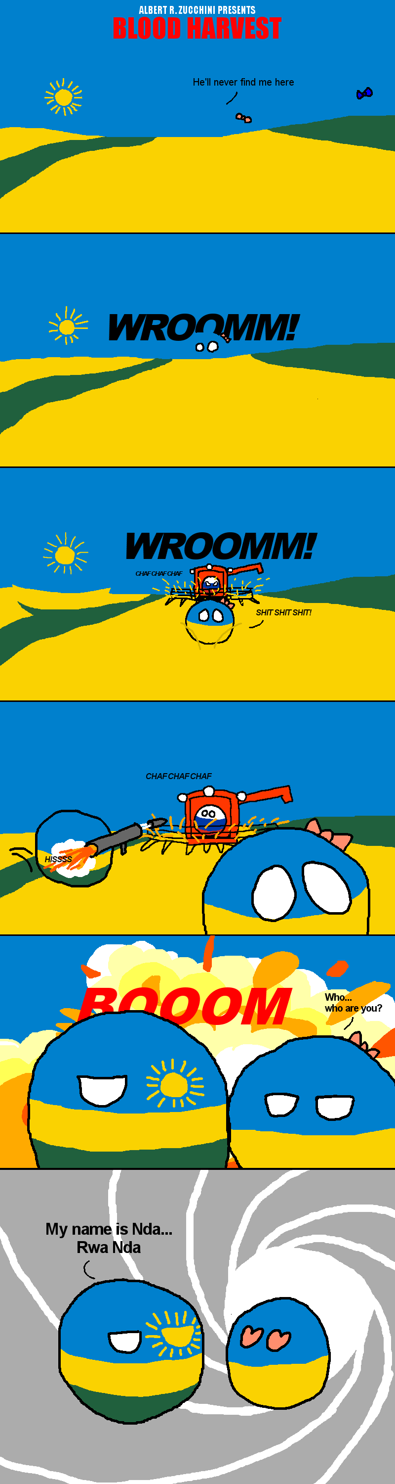 Rwanda can into white girls | Polandball | Know Your Meme