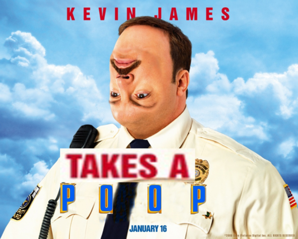 Kevin James takes a Poop | Paul Blart: Mall Cop | Know Your Meme