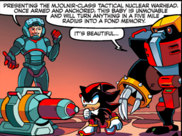 Omega never change,pls | Archie Sonic Comics | Know Your Meme