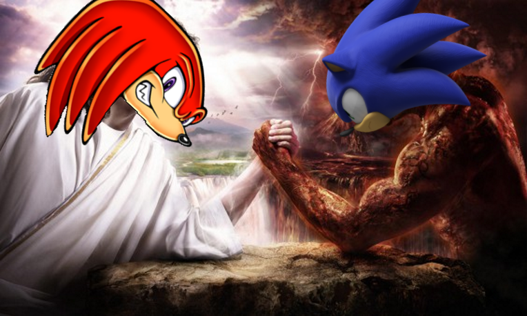 You won't chuckle blue head hedgehog | Sonic the Hedgehog | Know Your Meme