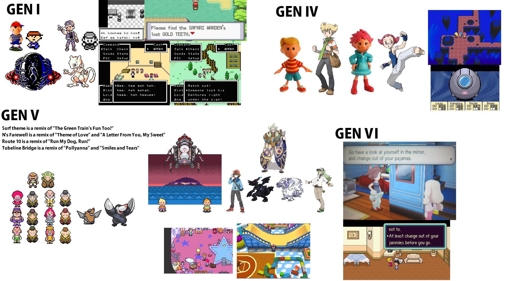 Pokemon-Earthbound Connections | Pokémon | Know Your Meme