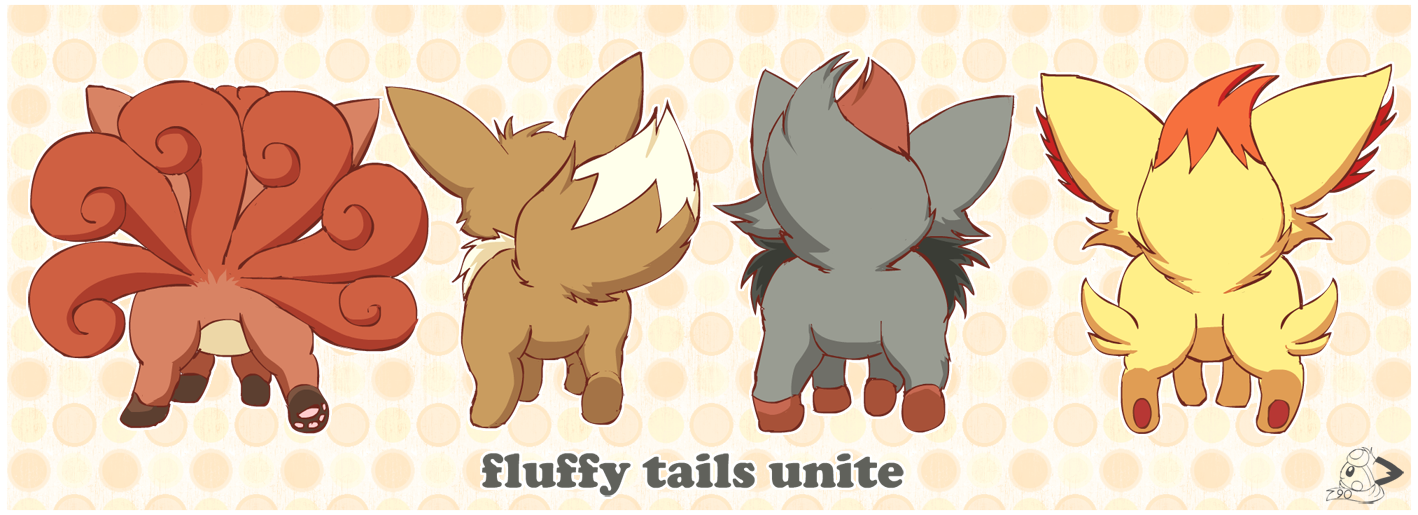 Fluffy Tails Unite | Pokémon | Know Your Meme