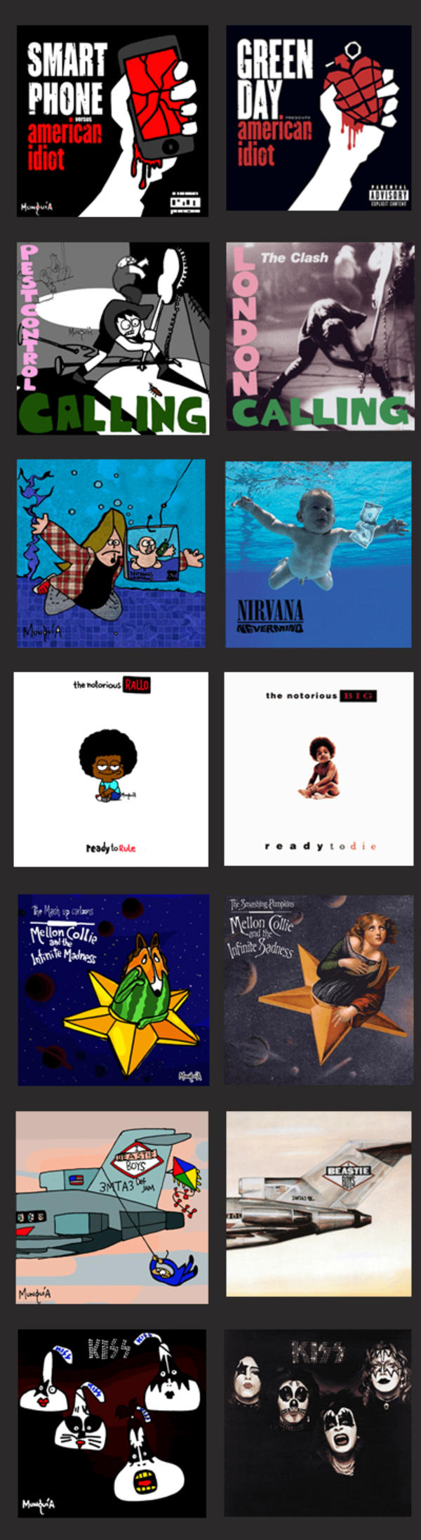 Album Cover Parodies by Munguía 1 | Album Cover Parodies | Know Your Meme