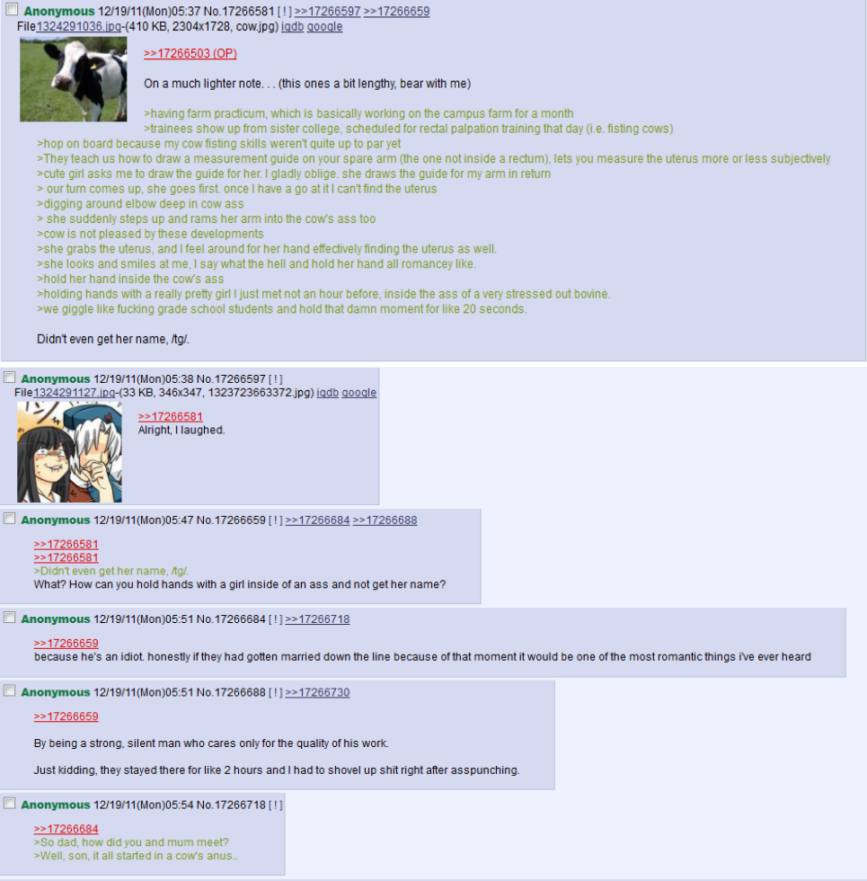 That would be one hell of a RomCom | 4chan | Know Your Meme
