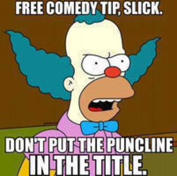 IN THE TITLE. | The Simpsons | Know Your Meme