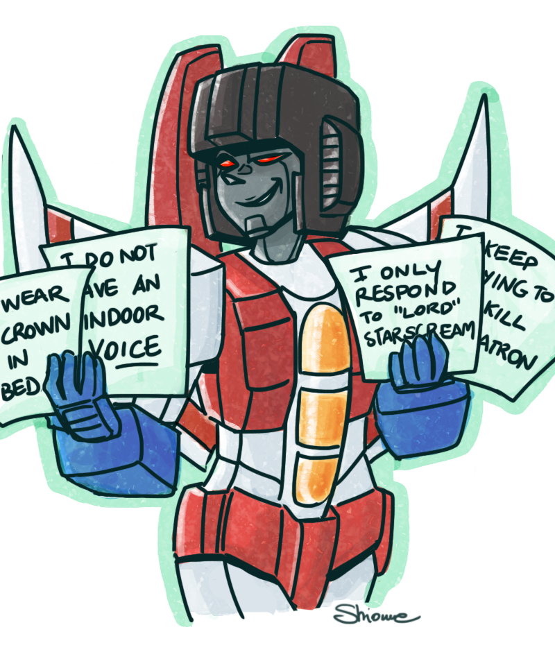 TF shaming: Starscream | Transformers | Know Your Meme