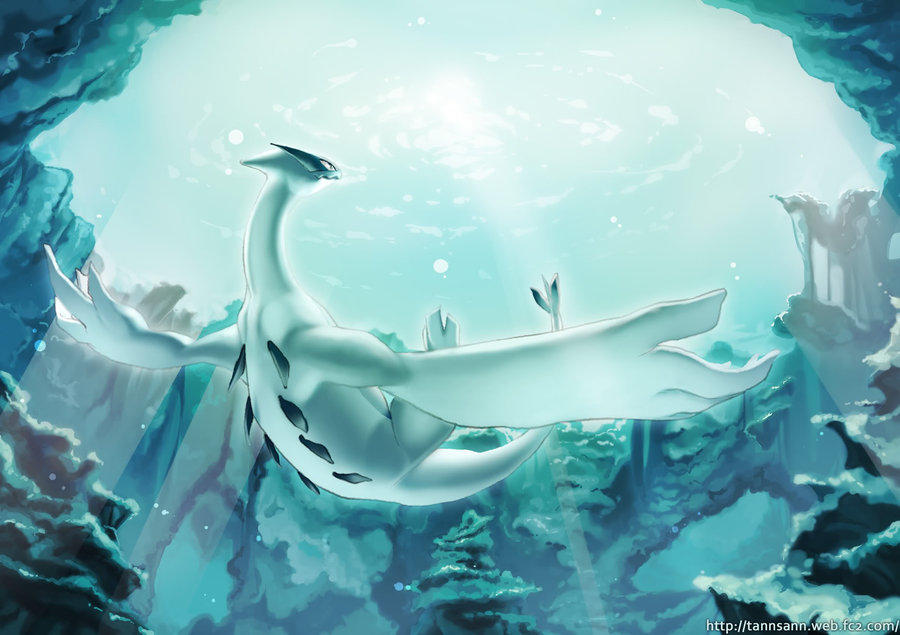 Lugia in the Deep Blue | Pokémon | Know Your Meme