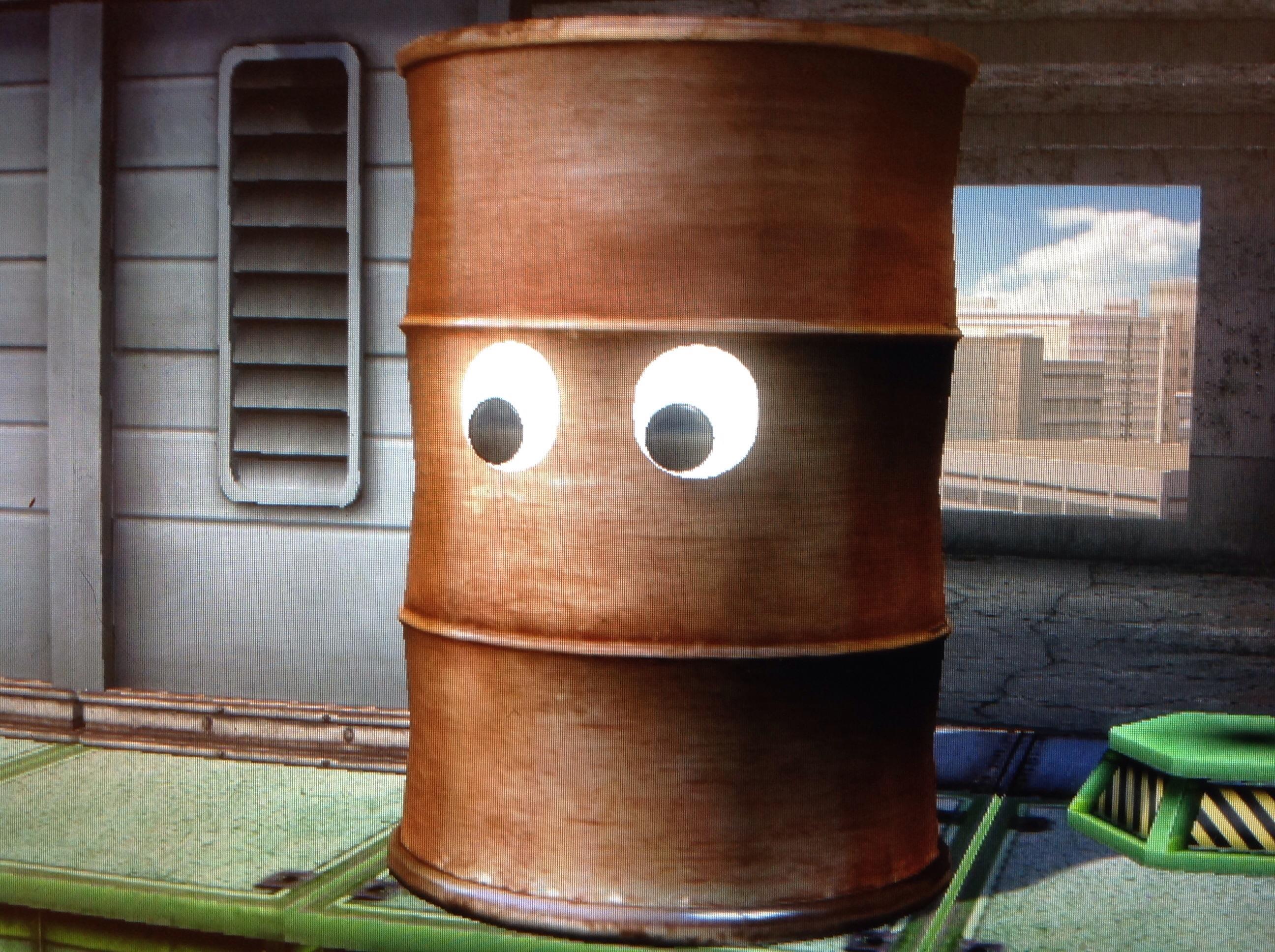 Has anyone even went under a barrel when the floor above you is falling ...