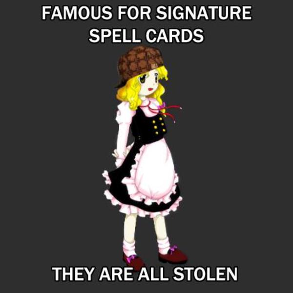 Scumbag Marisa | Touhou Project (東方Project) | Know Your Meme