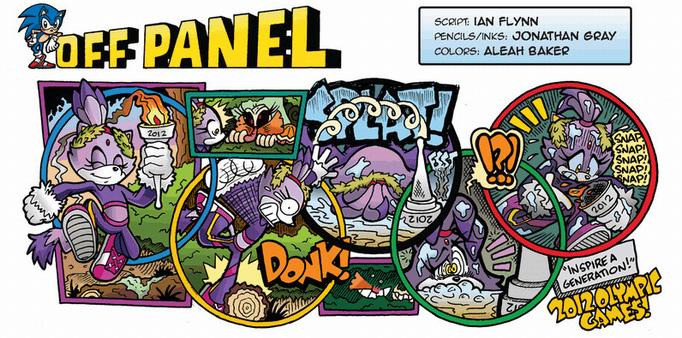 Blaze the torch bearer | Archie Sonic Comics | Know Your Meme