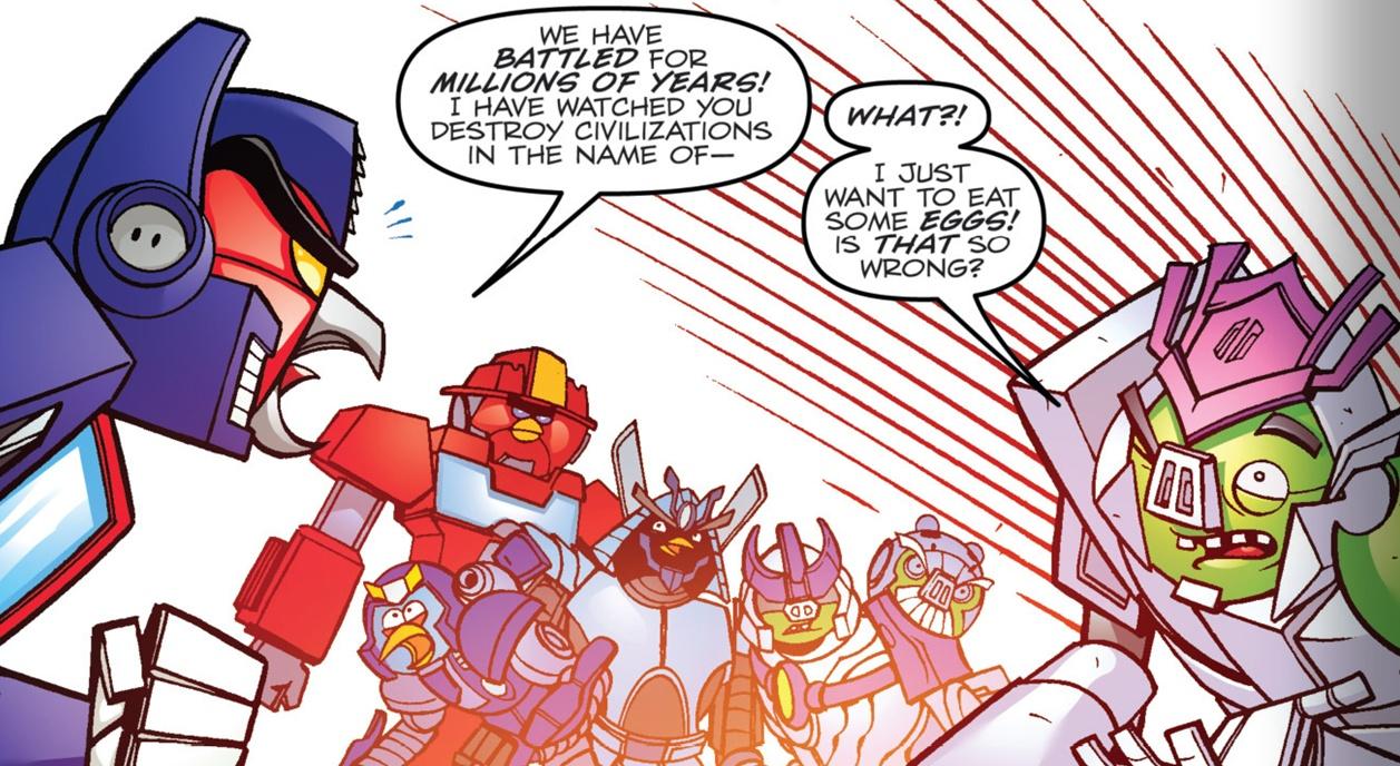 I just want eat some eggs | Transformers | Know Your Meme