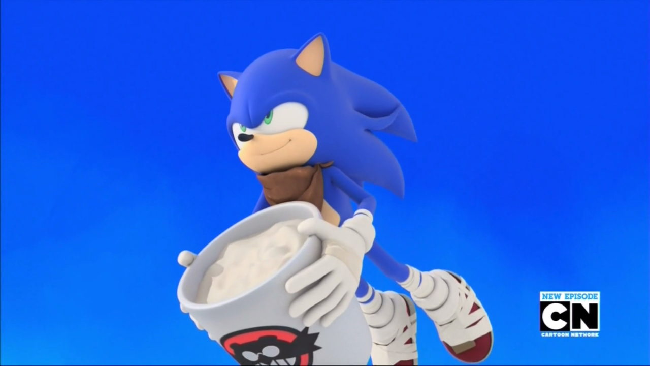 Marshmallow bucket Sonic | Sonic Boom | Know Your Meme