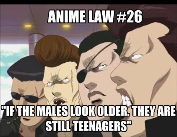 Old Young Men | Anime / Manga | Know Your Meme