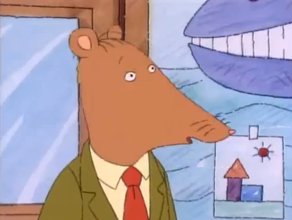 Mr. Ratburn sees something | Reaction Images | Know Your Meme