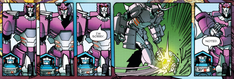 "I'm sorry." | Transformers | Know Your Meme