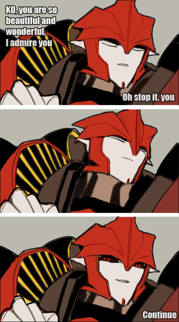 Flattery gets you nowhere | Transformers | Know Your Meme