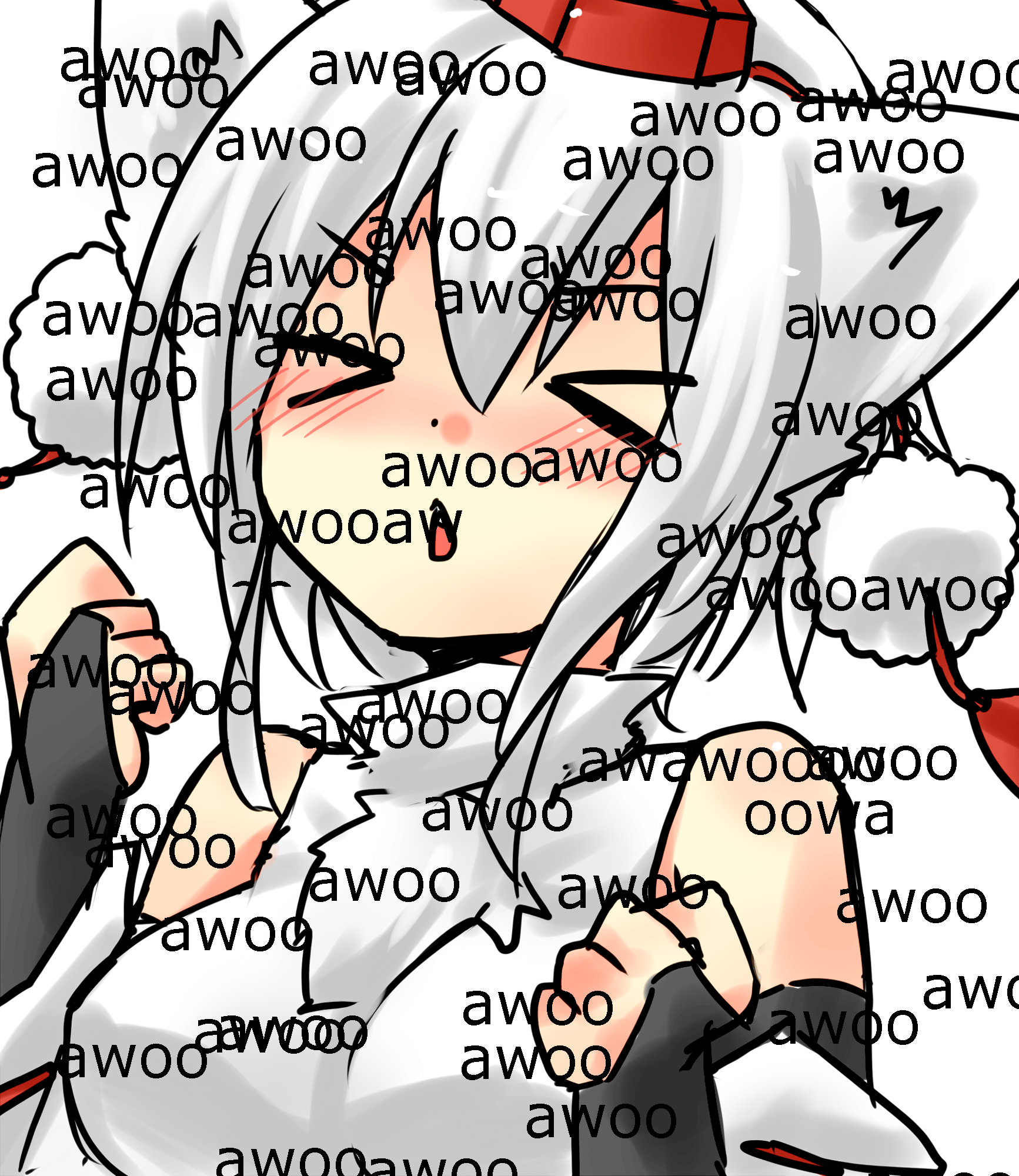 awooawooawooawooawooawoo | Awoo~ | Know Your Meme