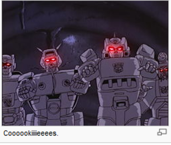 Cooooookiiieeeeeees | Transformers | Know Your Meme