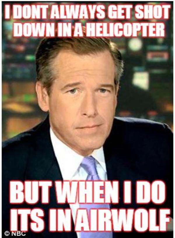 Brian Williams Misremembers | Brian Williams Misremembers | Know Your Meme