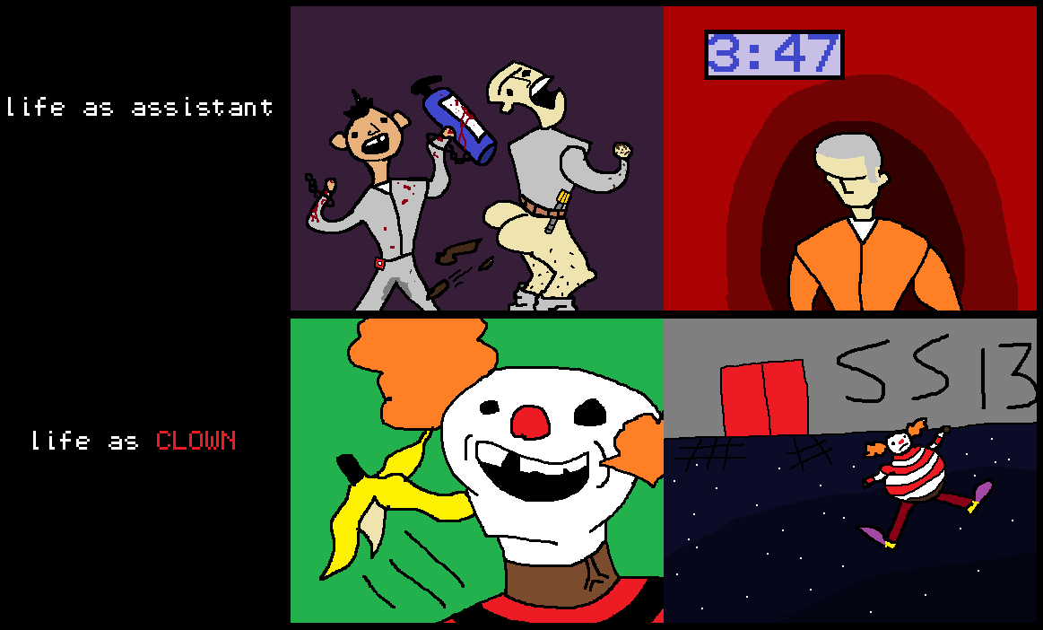 Assistant/Clown expectations, reality | Space Station 13 | Know Your Meme