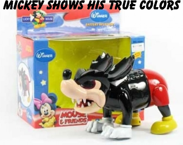 Mickey shows his true colors | Bootleg / Knock Off | Know Your Meme