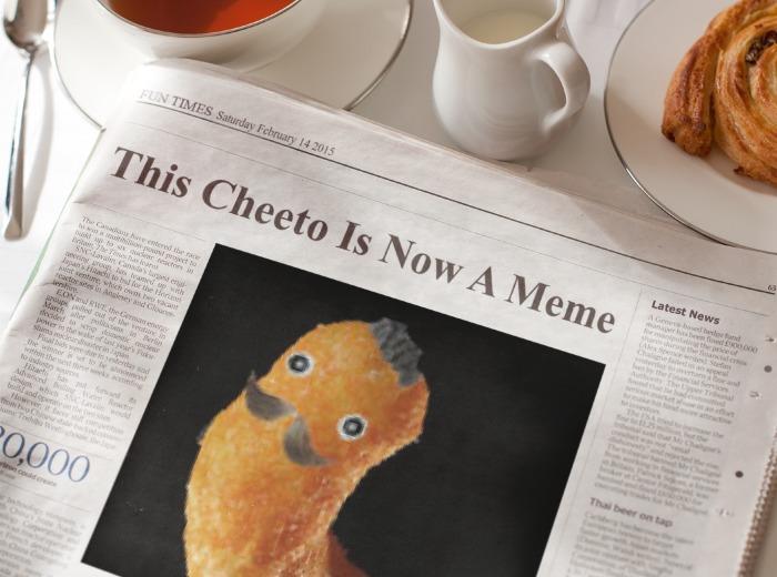 This Cheeto Is Now A Meme | Know Your Meme