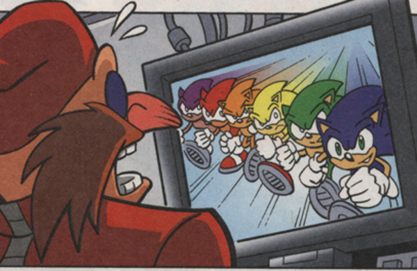 Sonic Rainbow | Archie Sonic Comics | Know Your Meme