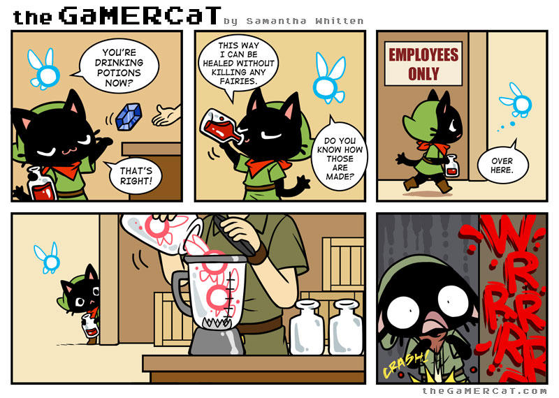 How Potions Are Made | The Legend of Zelda | Know Your Meme