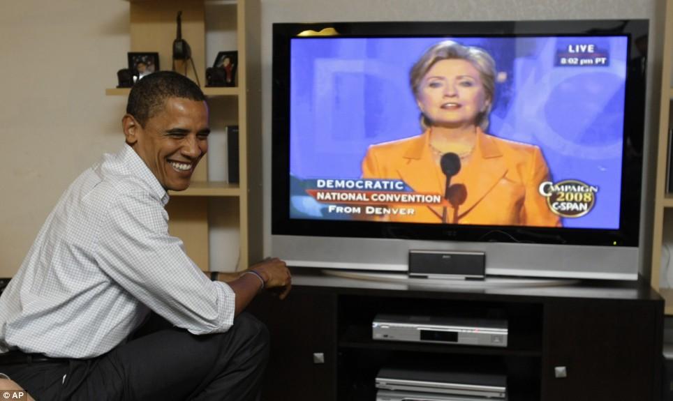 Initial photograph | Barack Obama Watching TV | Know Your Meme