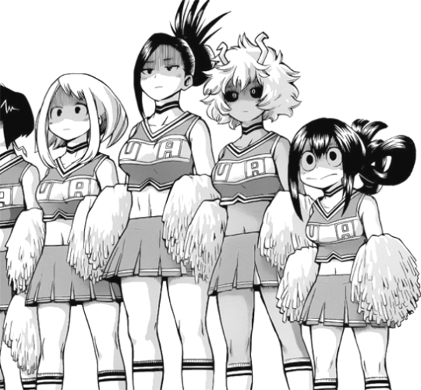 Cheerleaders My Hero Academia Know Your Meme