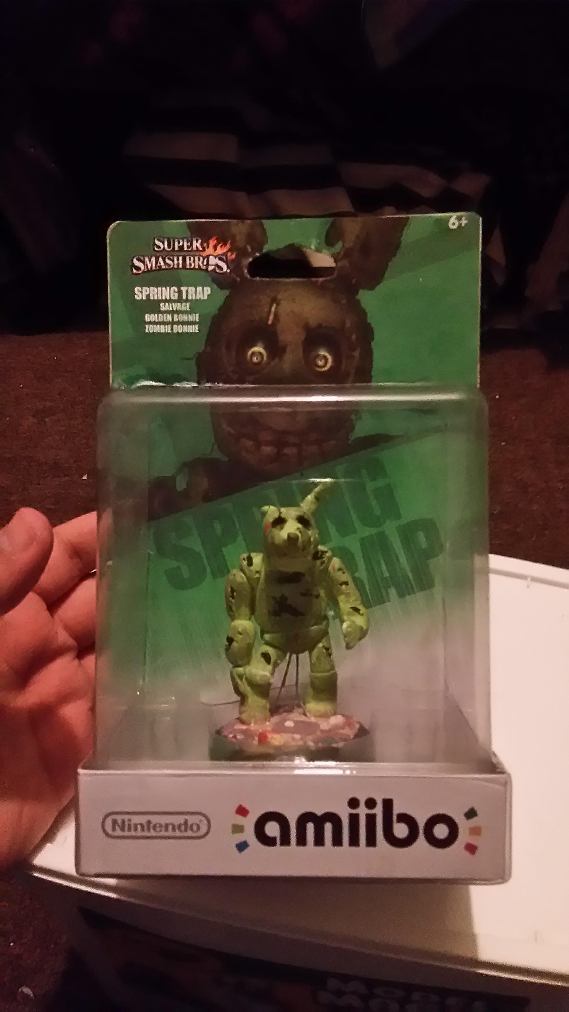 Custom Springtrap Amiibo | Springtrap | Know Your Meme