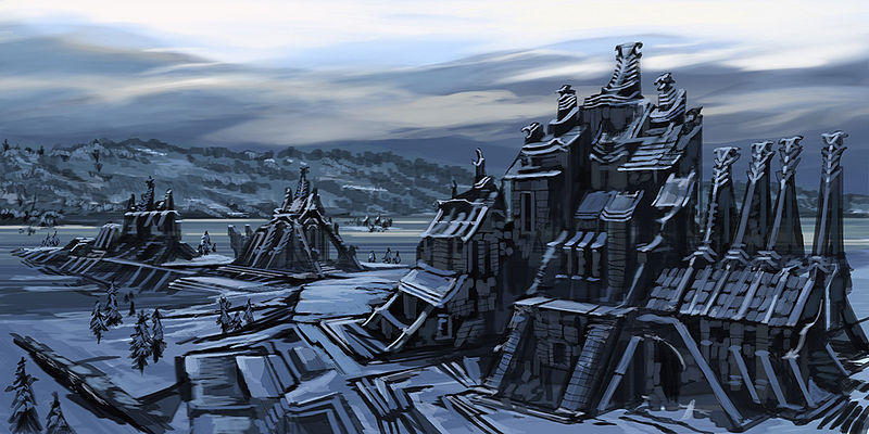 Early Windhelm Concept Art | The Elder Scrolls V: Skyrim | Know Your Meme