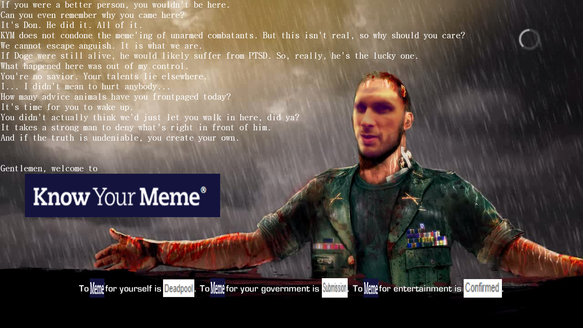 MEME OPS: The Don | Don | Know Your Meme