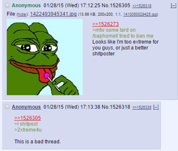 Bad Thread | Know Your Meme