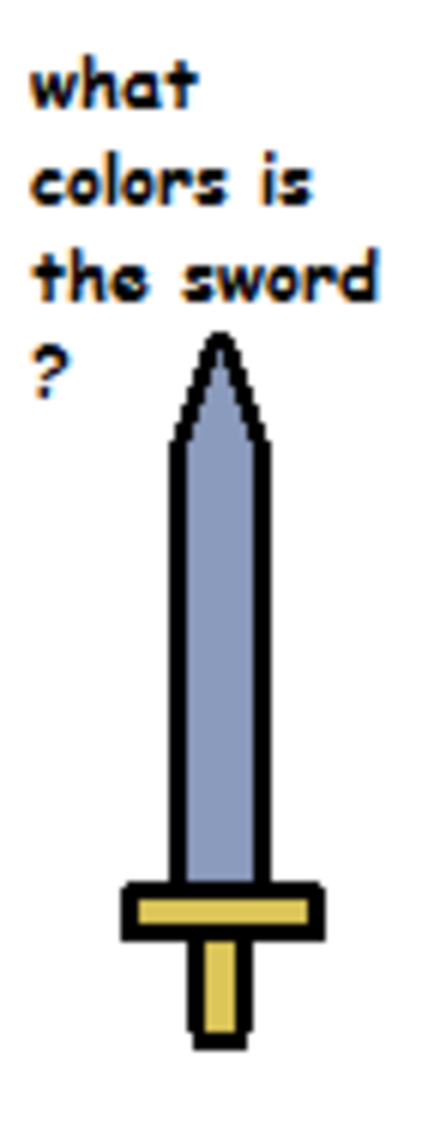 sword | The Dress / What Color Is This Dress? | Know Your Meme