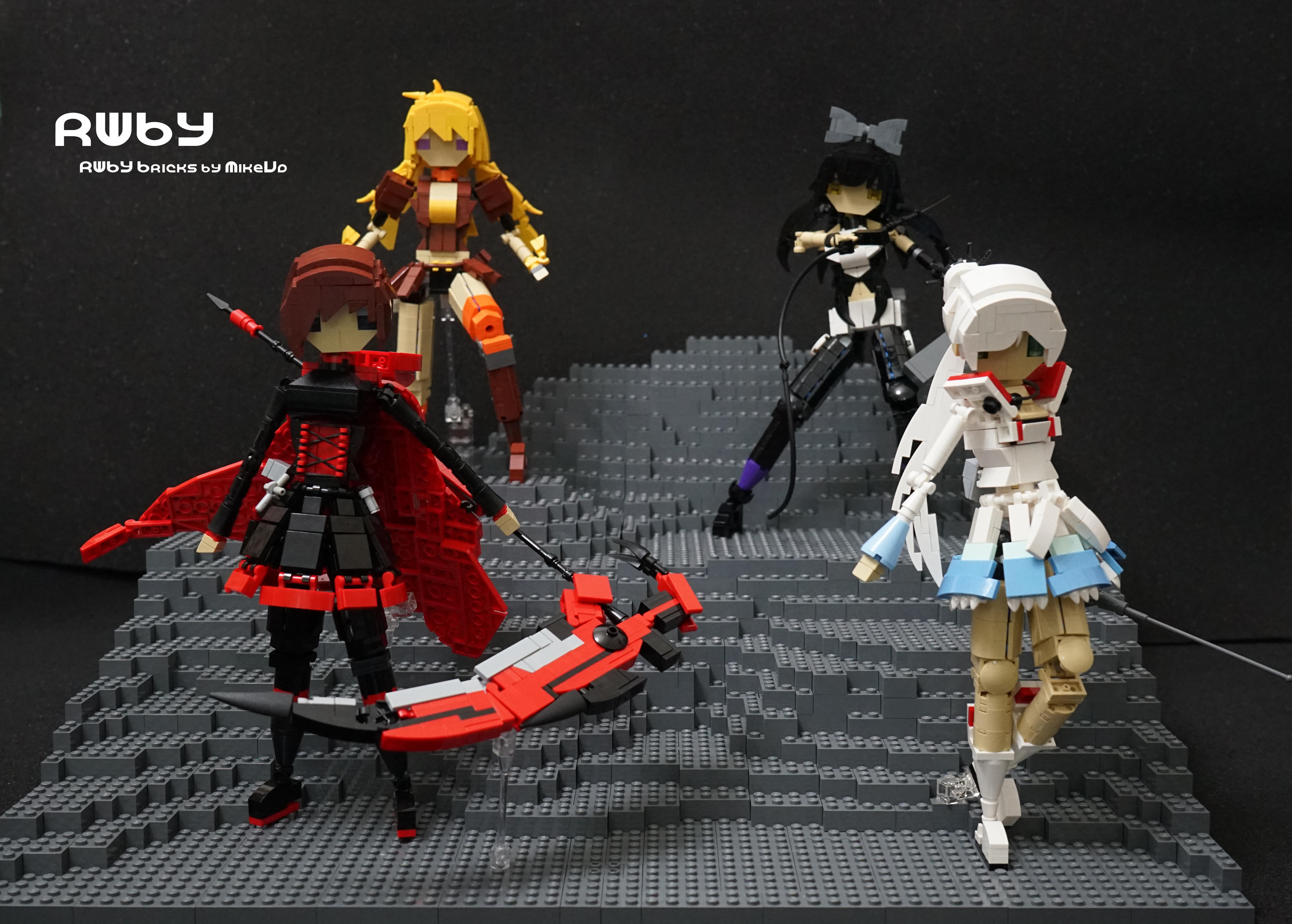 LEGO RWBY (HUGE resolution) | RWBY | Know Your Meme