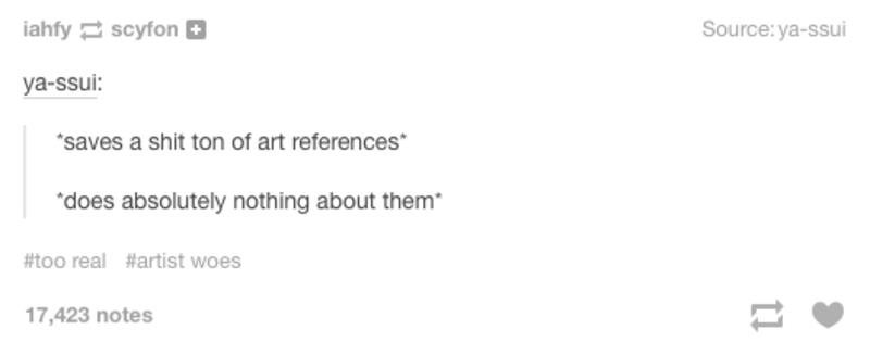 Clever title about art references | Tumblr | Know Your Meme