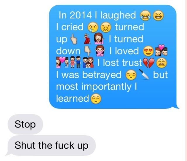 Stop the emojis | Texting Etiquette | Know Your Meme