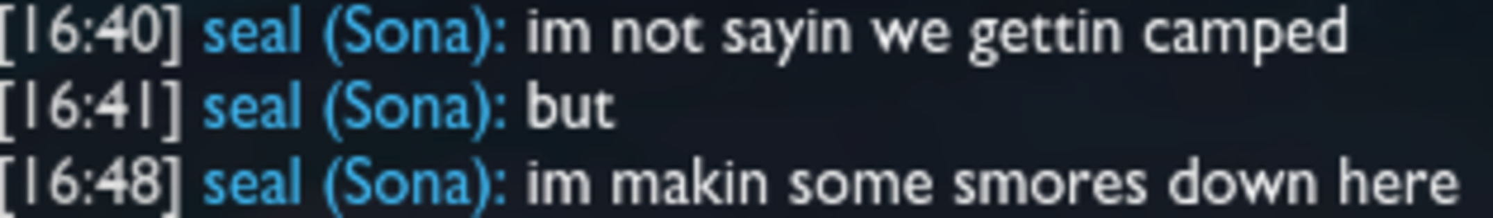 Camping with Sona | League of Legends | Know Your Meme