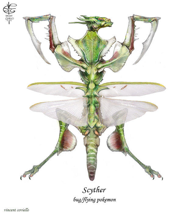 Scyther | Pokémon | Know Your Meme