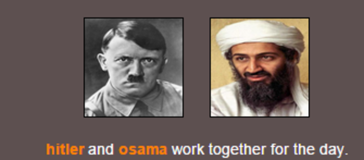 Hitler and Osama work together for the day | Hunger Games Simulator ...