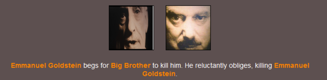 RIP Goldstein | Hunger Games Simulator | Know Your Meme