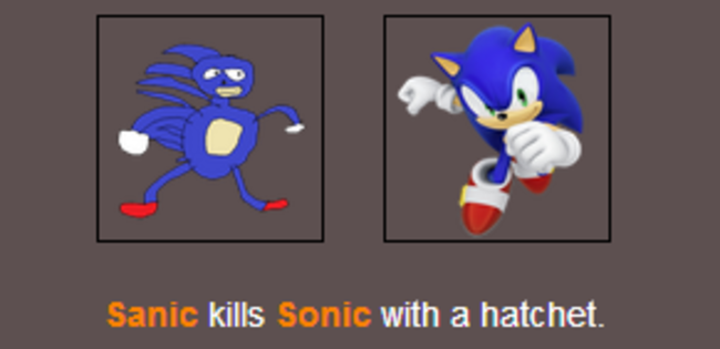 Sanic Vs. Sonic | Hunger Games Simulator | Know Your Meme